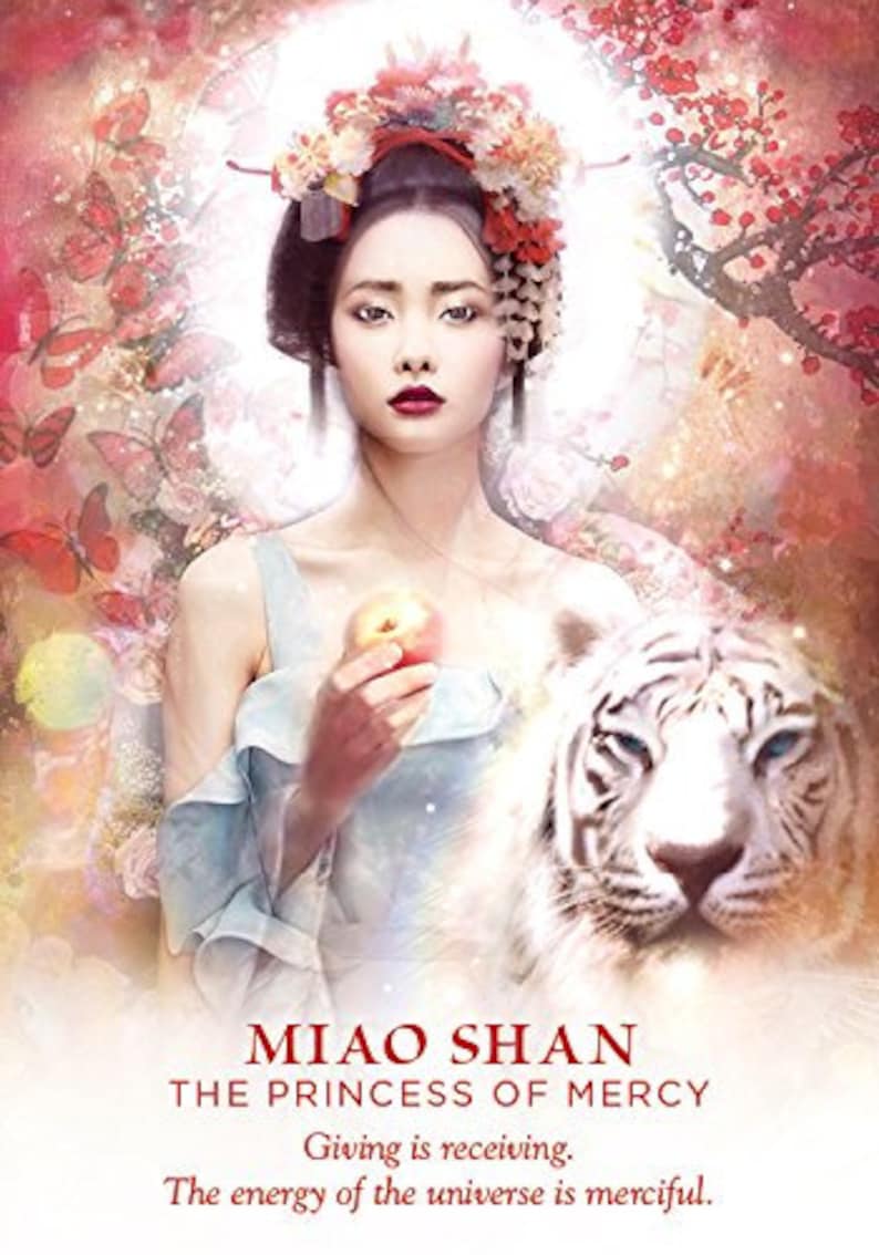 The Divine Feminine Oracle Deck Cards And Guidebook By Meggan Etsy