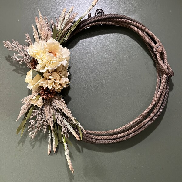 Lariat Rope Wreath - Etsy