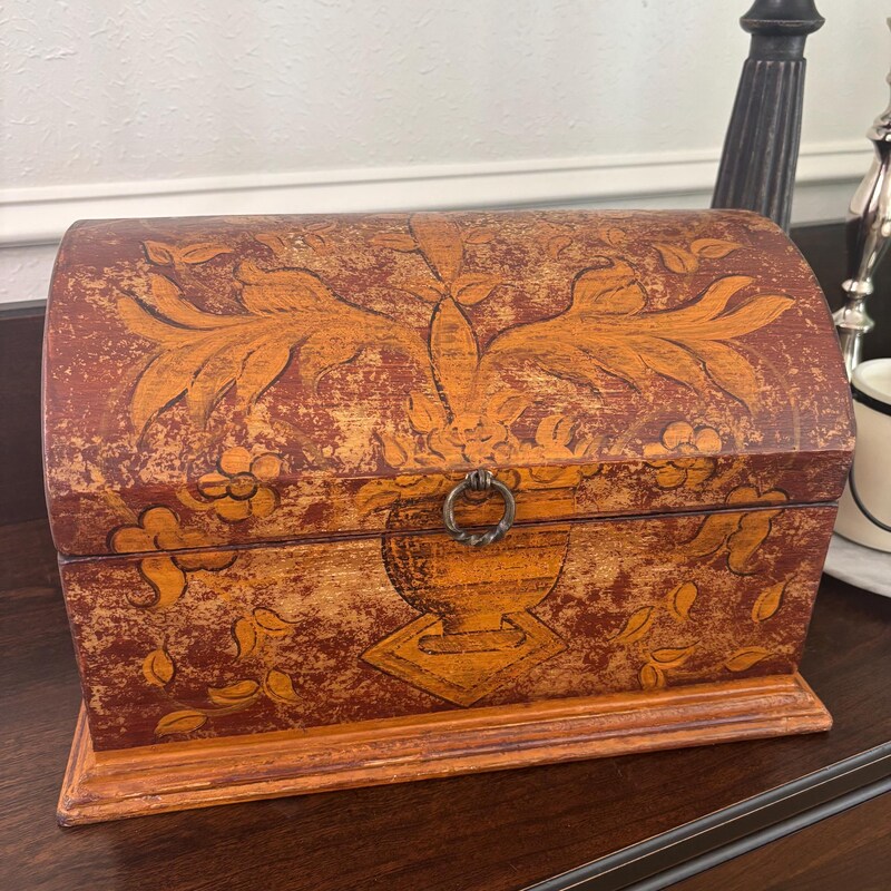 Hand Painted Chest - Etsy