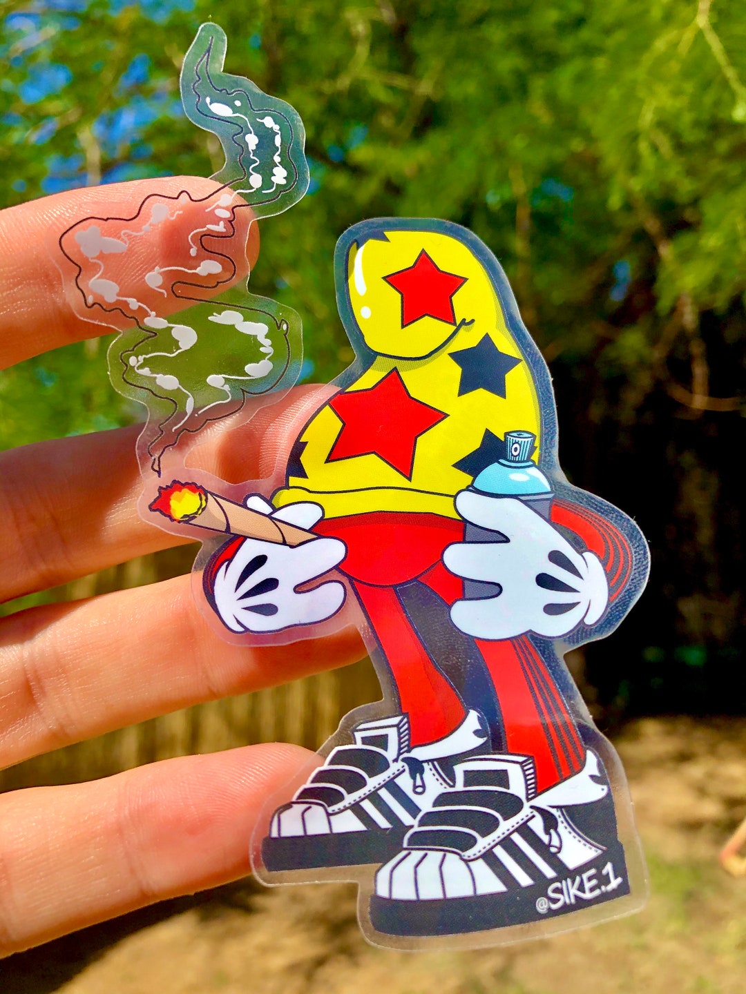 B-boy 2020 - Clear Vinyl Sticker - Etsy