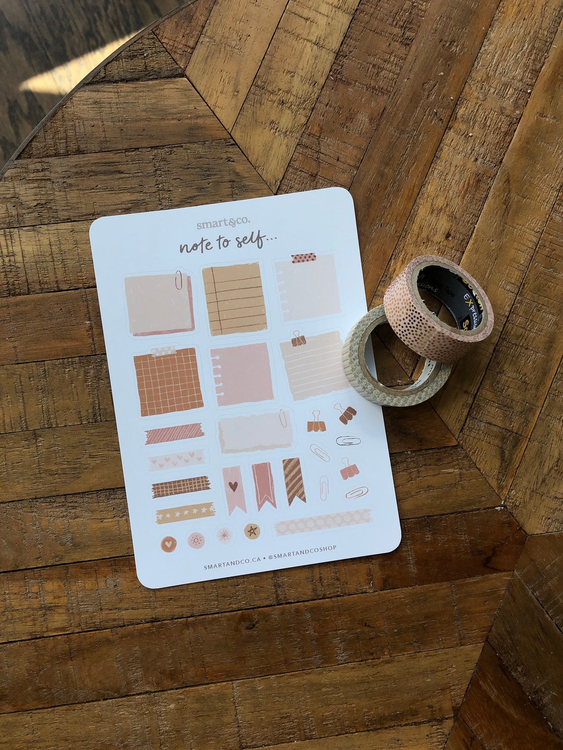 NOTE TO SELF Sticker Sheet Bullet Journal Stickers Planner - Etsy