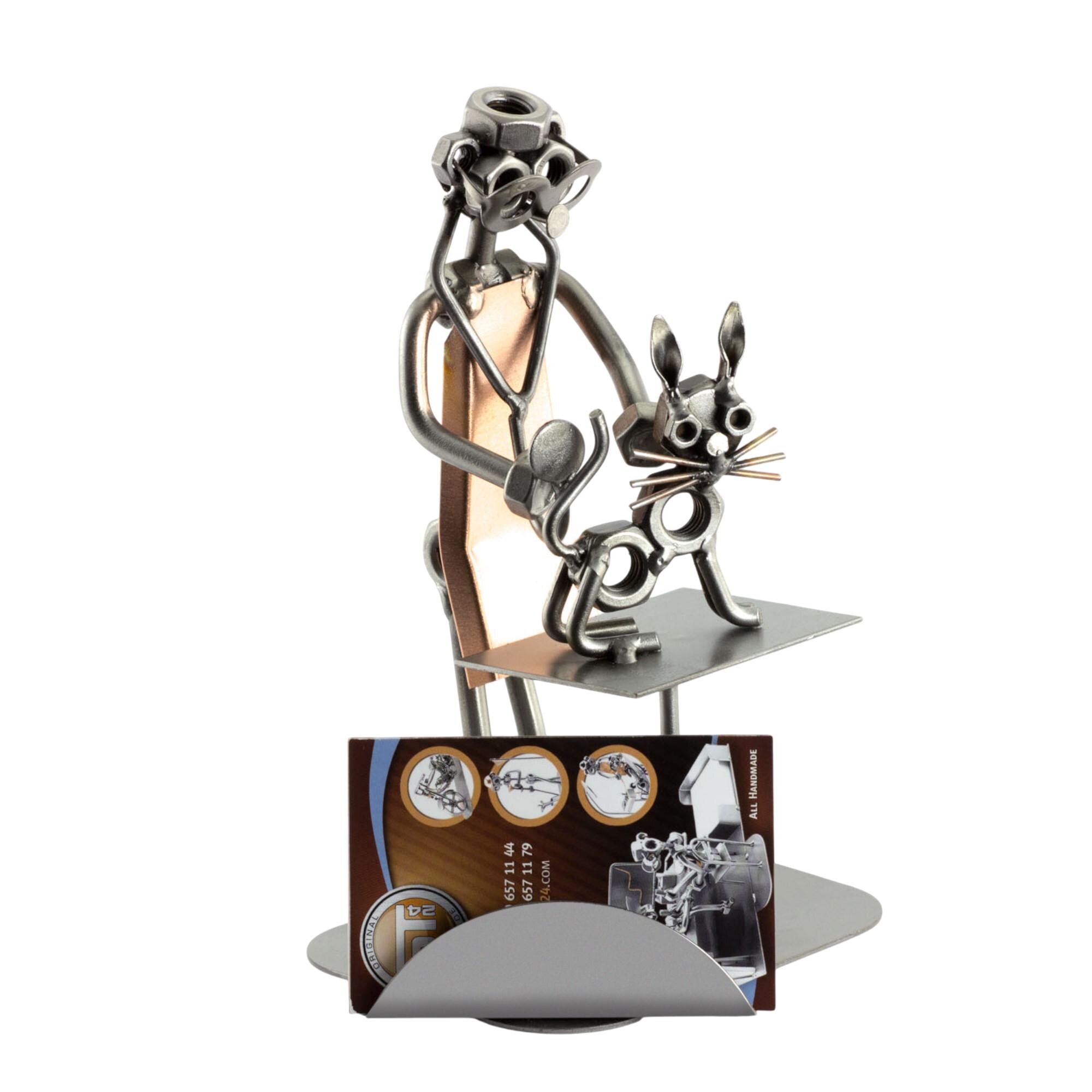 Nuts and Bolts Sculpture "vet" - Handmade Ornament Figurine - Etsy