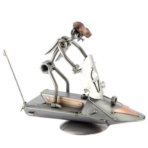 Nuts and Bolts Sculpture "jet Ski" - Handmade Ornament Figurine - Etsy