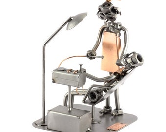 Nuts and Bolts Sculpture the Bride and Groom Xxl Handmade Ornament ...