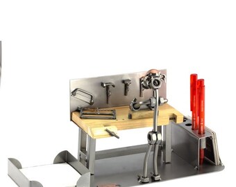 Nuts and Bolts Sculpture engineer Desk Organizer Office | Etsy