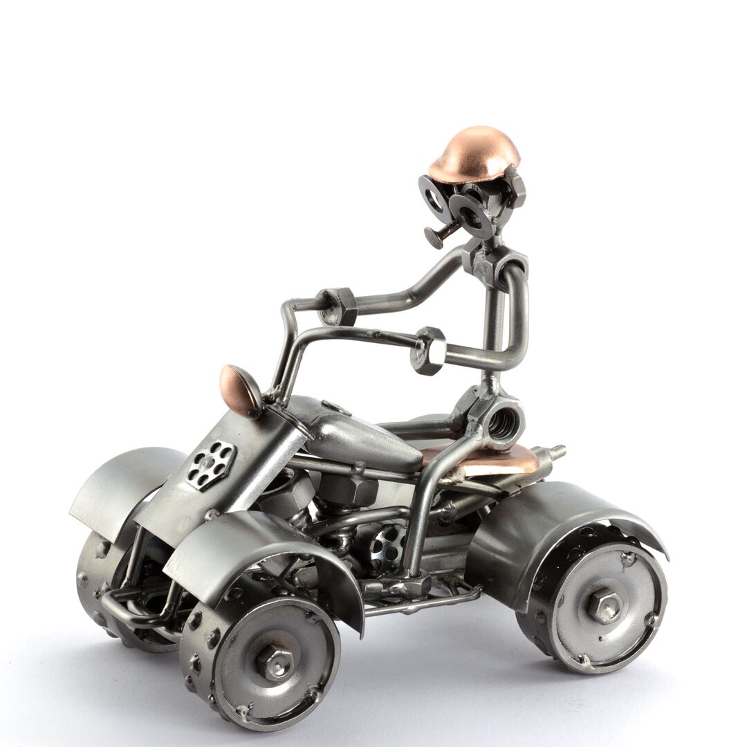 Nuts and Bolts Sculpture quad Handmade Ornament - Etsy