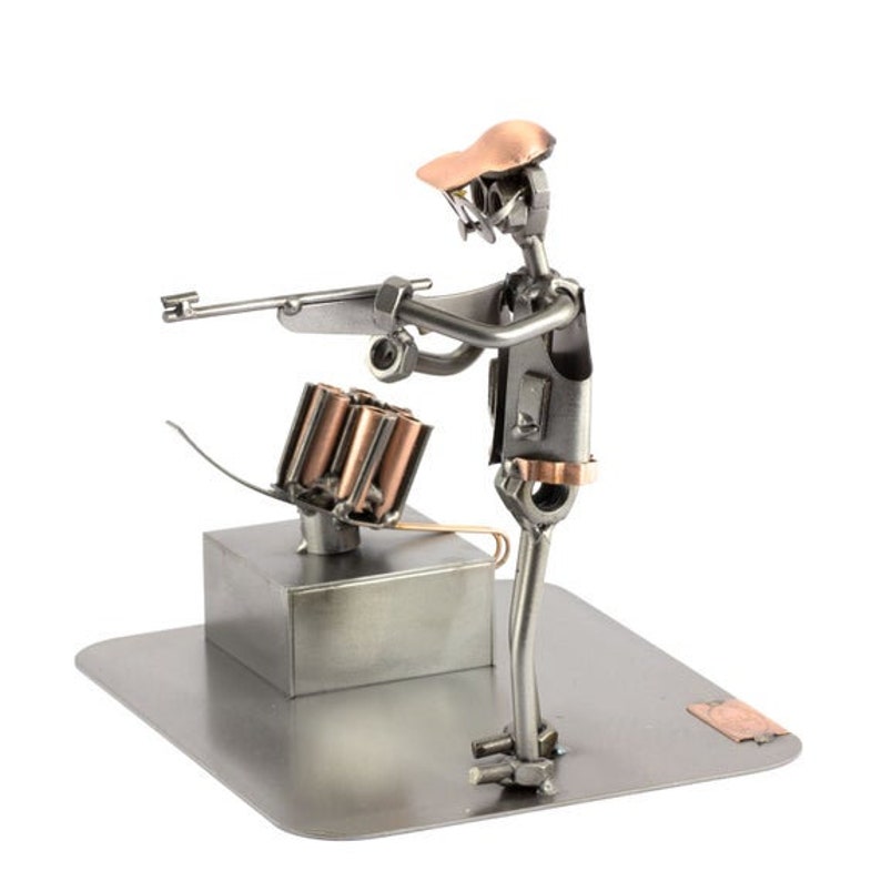 Nuts and Bolts Sculpture skeet Shooting Handmade - Etsy