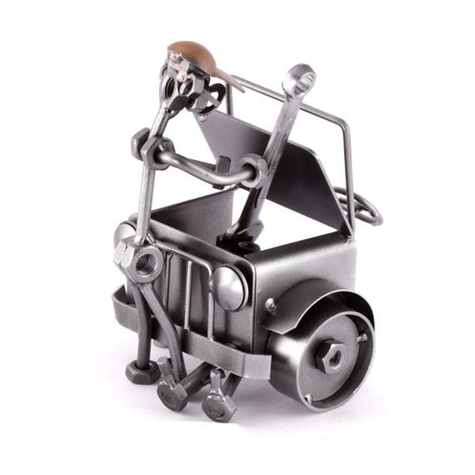 Nuts and Bolts Sculpture mechanic Handmade - Etsy