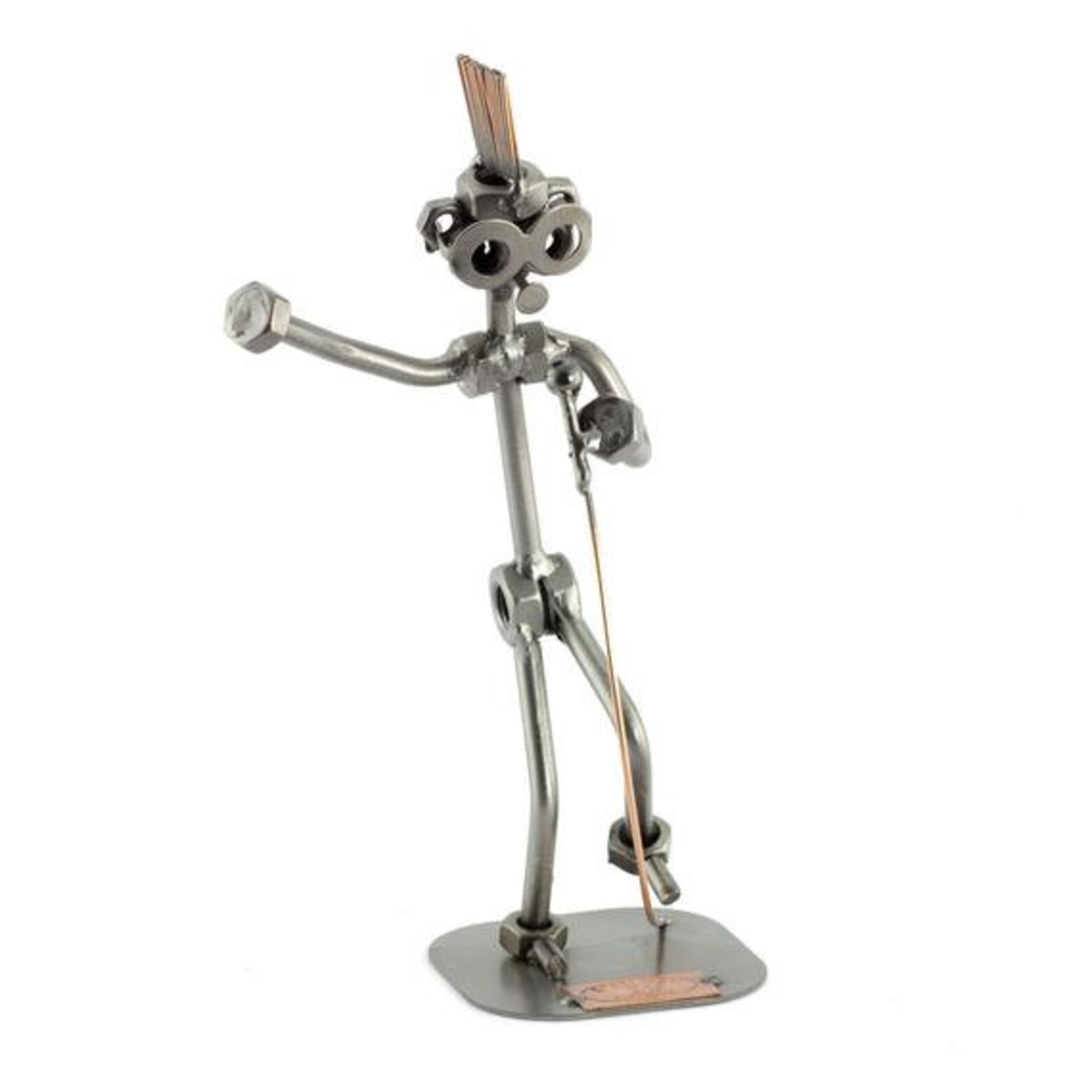 Nuts and Bolts Sculpture singer Handmade | Etsy