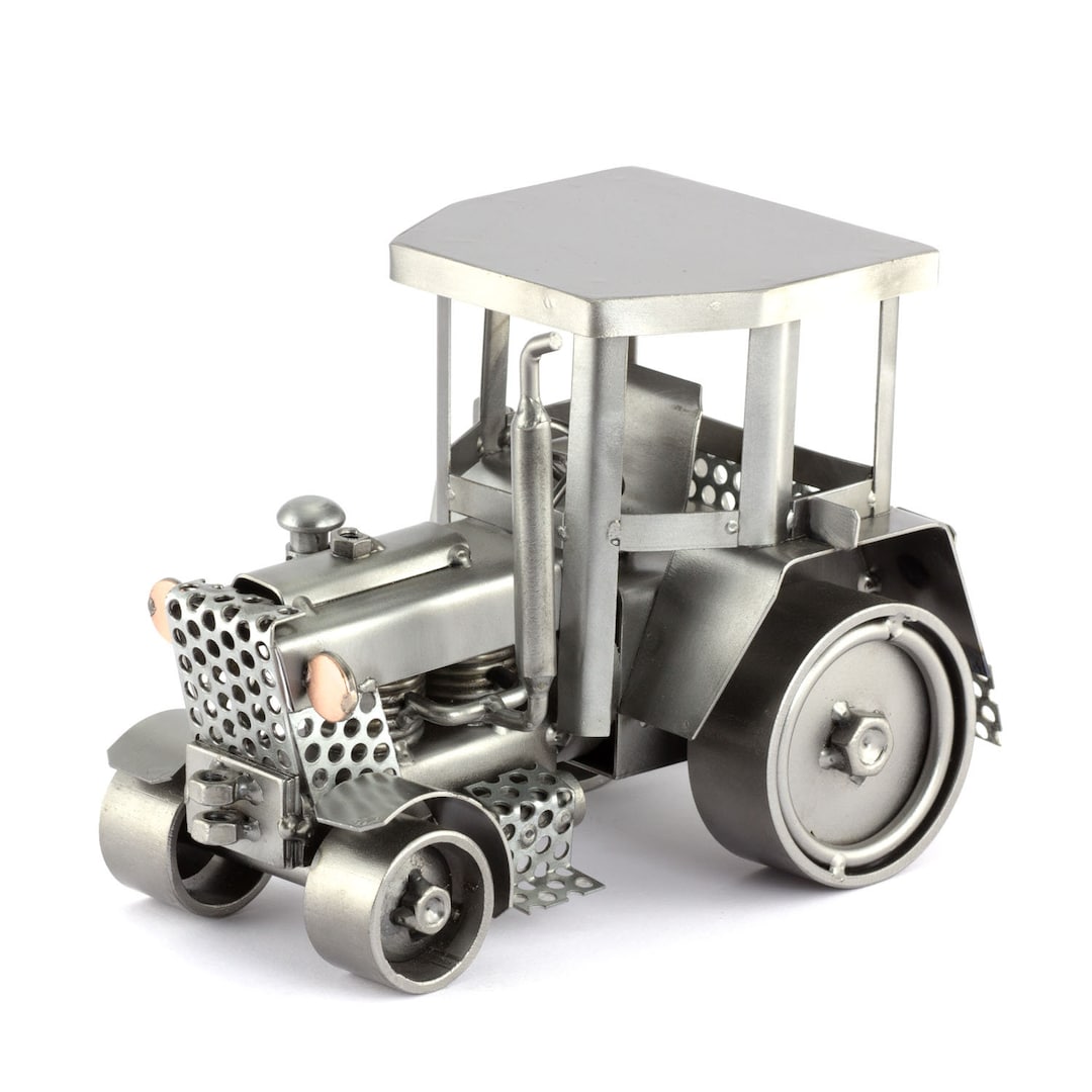Nuts and Bolts Sculpture small Tractor Handmade Ornament Figurine - Etsy