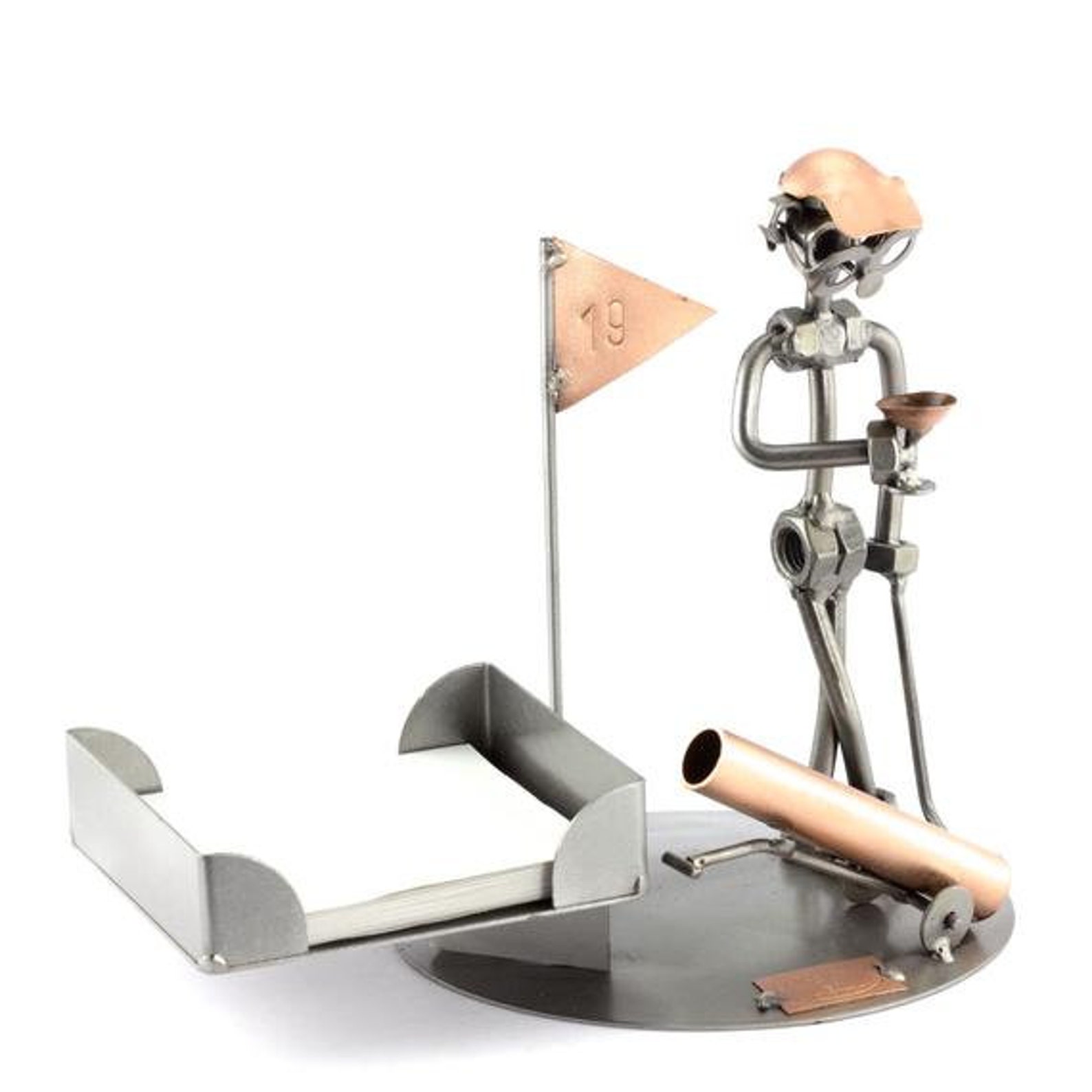 Nuts and Bolts Sculpture golf With Desk Equipment - Etsy