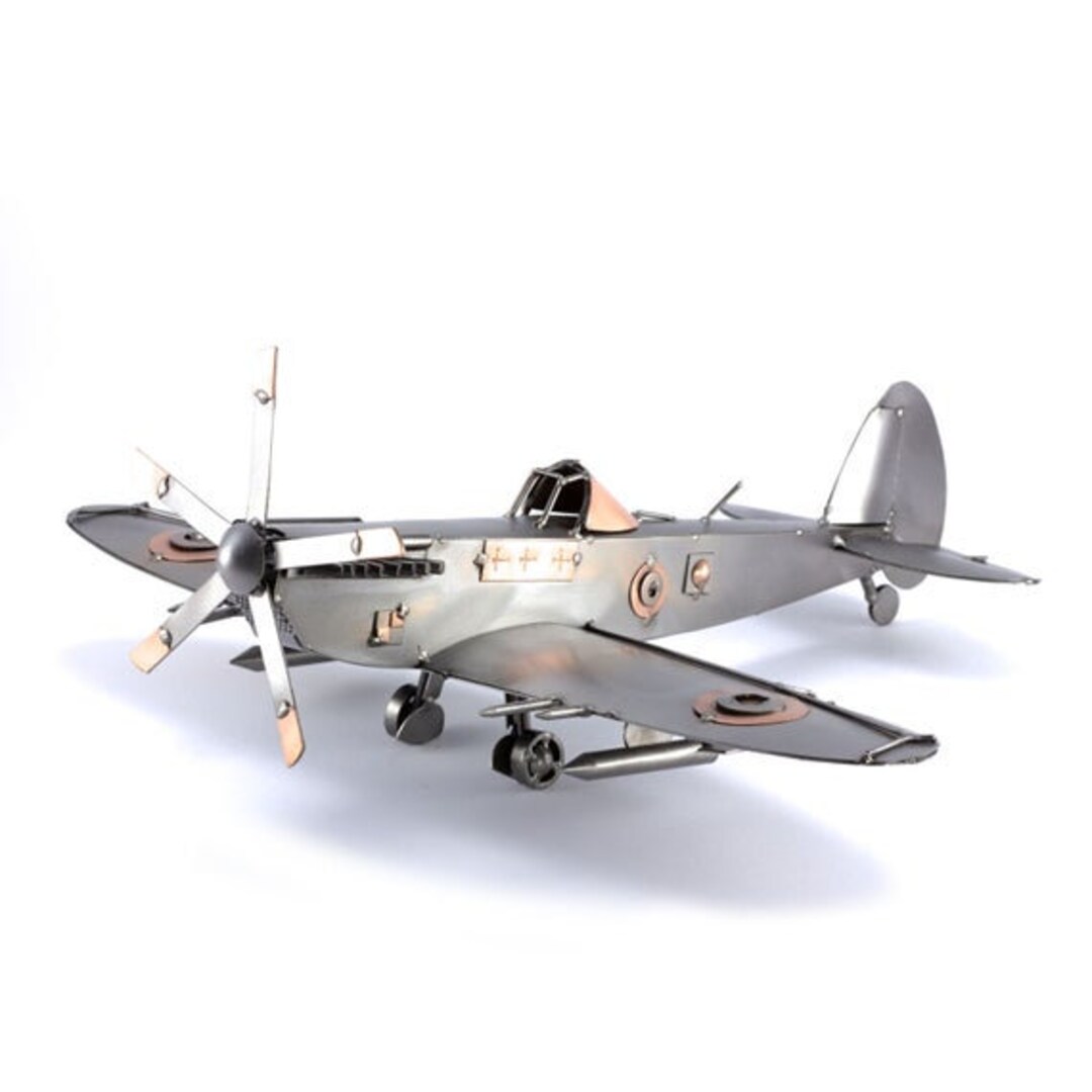 Nuts and Bolts Sculpture spitfire Handmade Ornament Figurine - Etsy