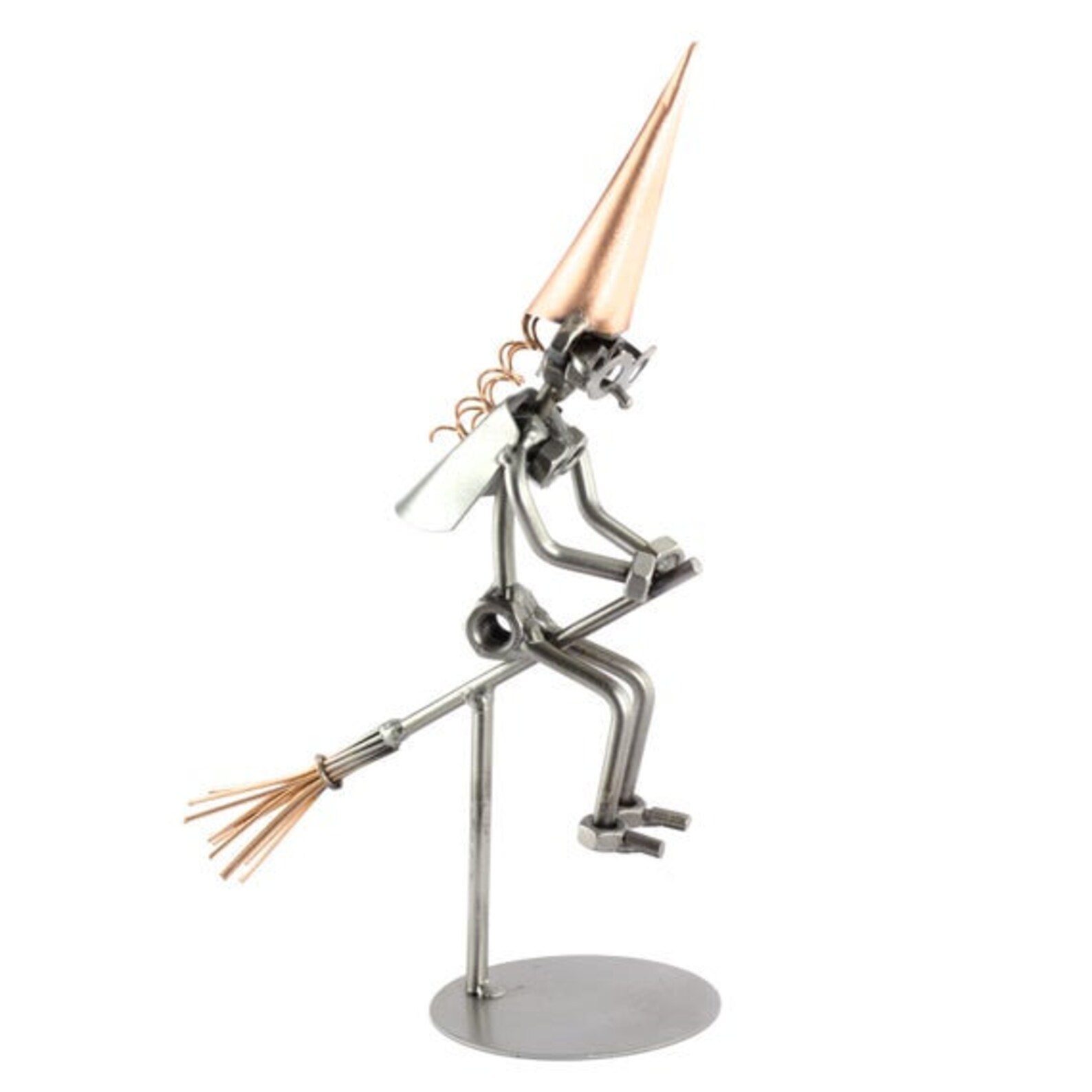 Nuts and Bolts Sculpture witch Handmade Ornament - Etsy