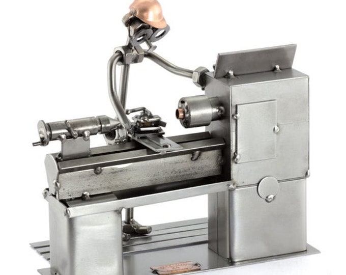 Nuts and Bolts Sculpture lathe Operator Handmade Ornament Figurine - Etsy