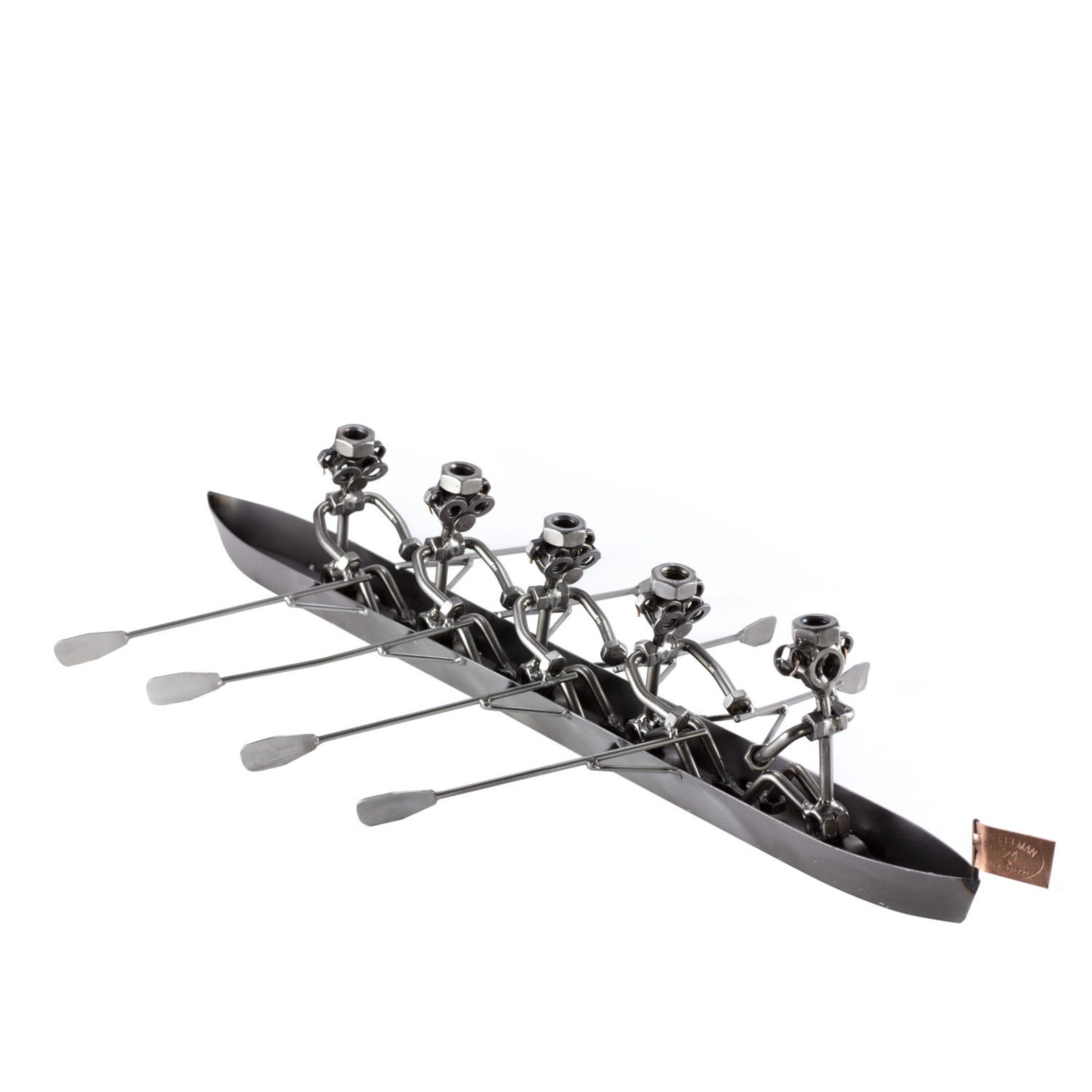 Nuts and Bolts Sculpture rowing Team Handmade Ornament Figurine - Etsy