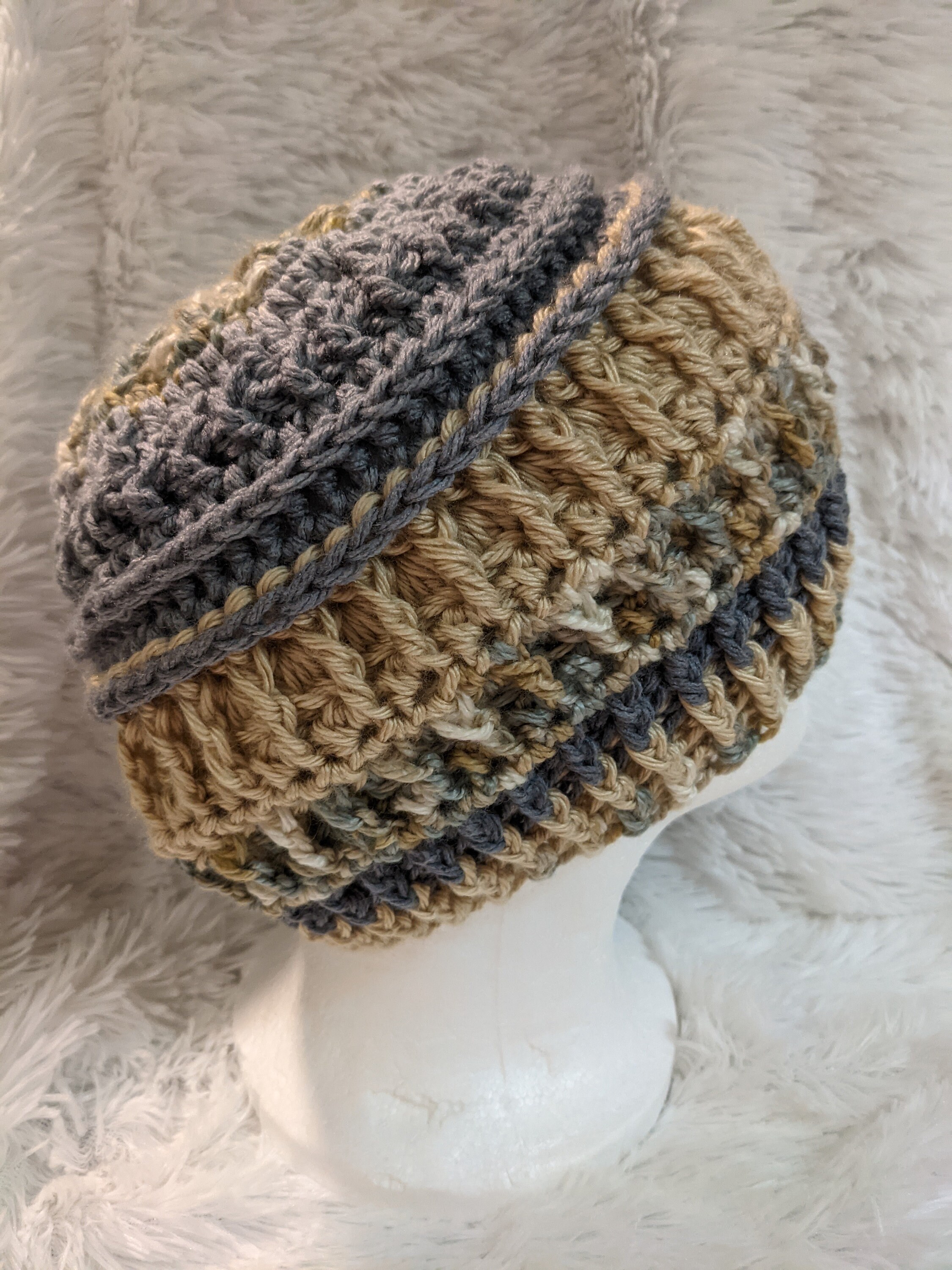 Ombre Sand Beanie Crochet Pattern Digital Download Digital - Etsy
