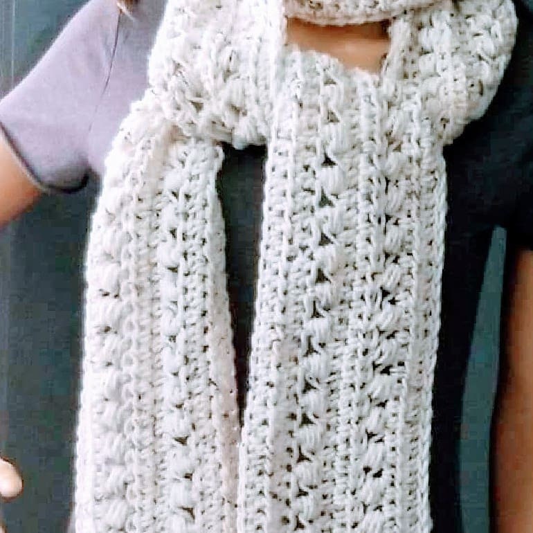 Bead Stitch Unisex Scarf Pattern - Etsy