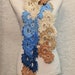 Queen Anne's Lace Scarf, Crochet Scarf, Accessory, Fashion, and ...