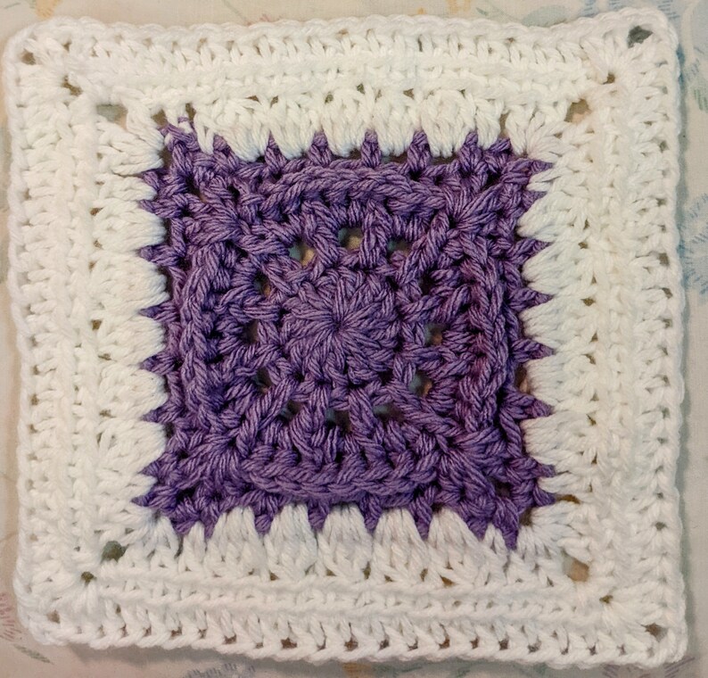 Felicity Square Granny Square Digital Crochet Digital - Etsy