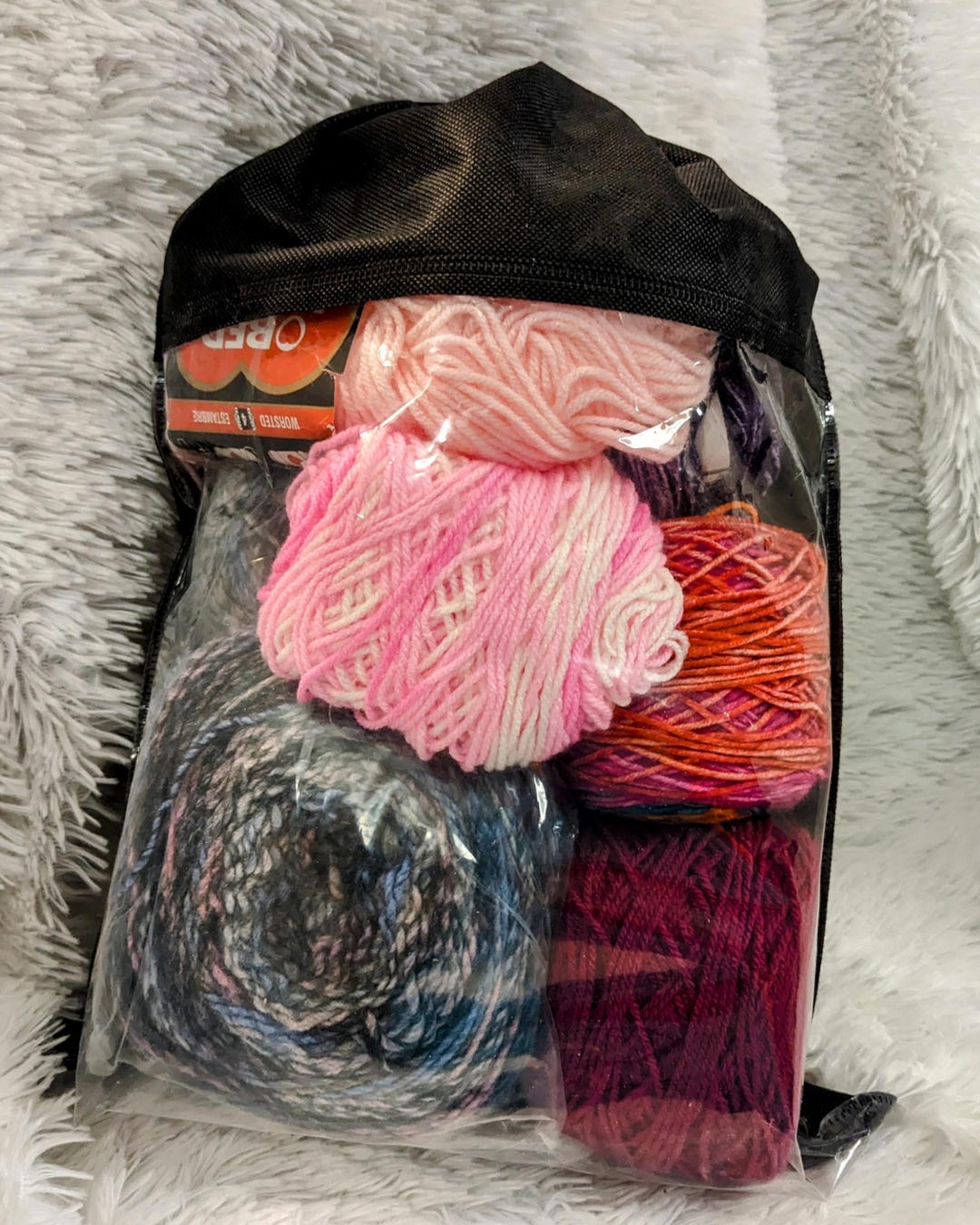 Grab Bag, Mandala Hombre, Cookie Yarn, Crochet Yarn, Acrylic, Stash ...