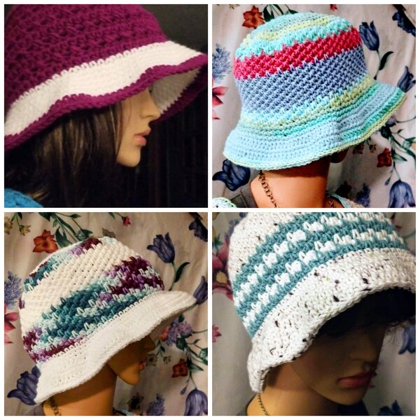 Crochet Spring Hat - Etsy