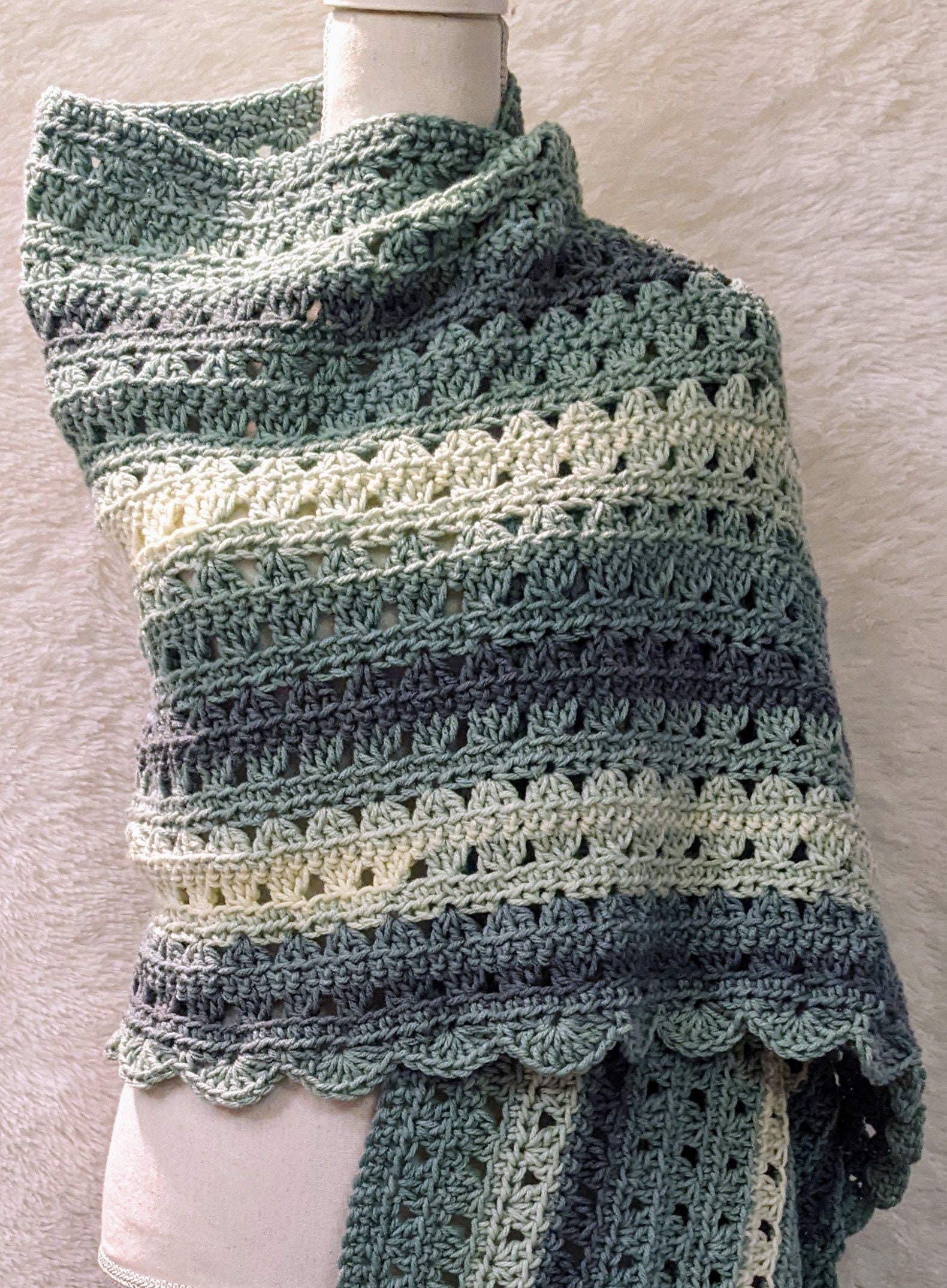 Digital Wrap Rap Shawl Crochet Shawl Crochet Wrap Ladies - Etsy