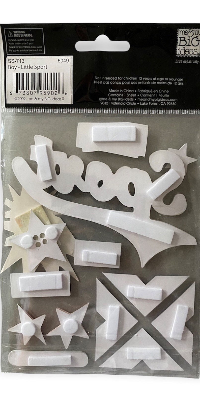 Sport Star 3D Stickers Little Champion - Etsy