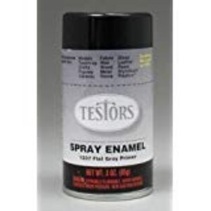 Testors Spray Enamel Paint Primer Grey 3 Oz 1237 - Etsy