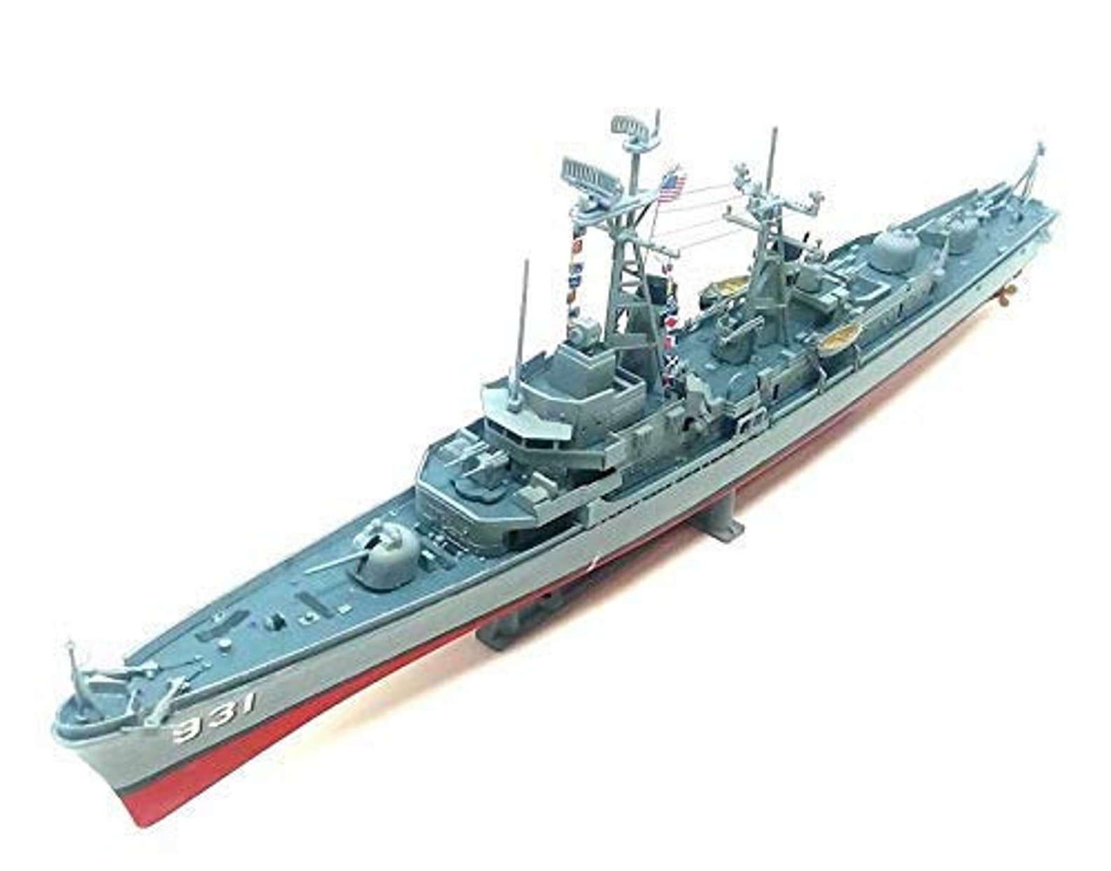 USS Forrest Sherman Destroyer Plastic Model Ship Kit 1/320 Atlantis - Etsy