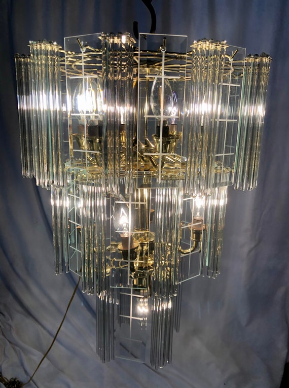 Gorgeous Mid-Century Modern Hollywood Regency Light Fixture Ceiling ...