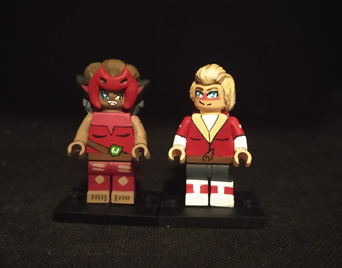 Lego SheRa Catra Adora season 1 | Etsy