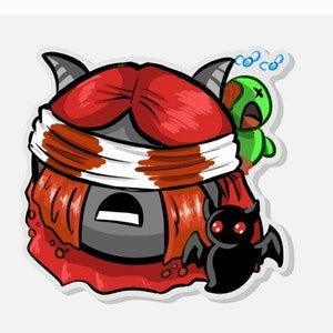 The Binding of Isaac 4cm Inspired Pins - Etsy