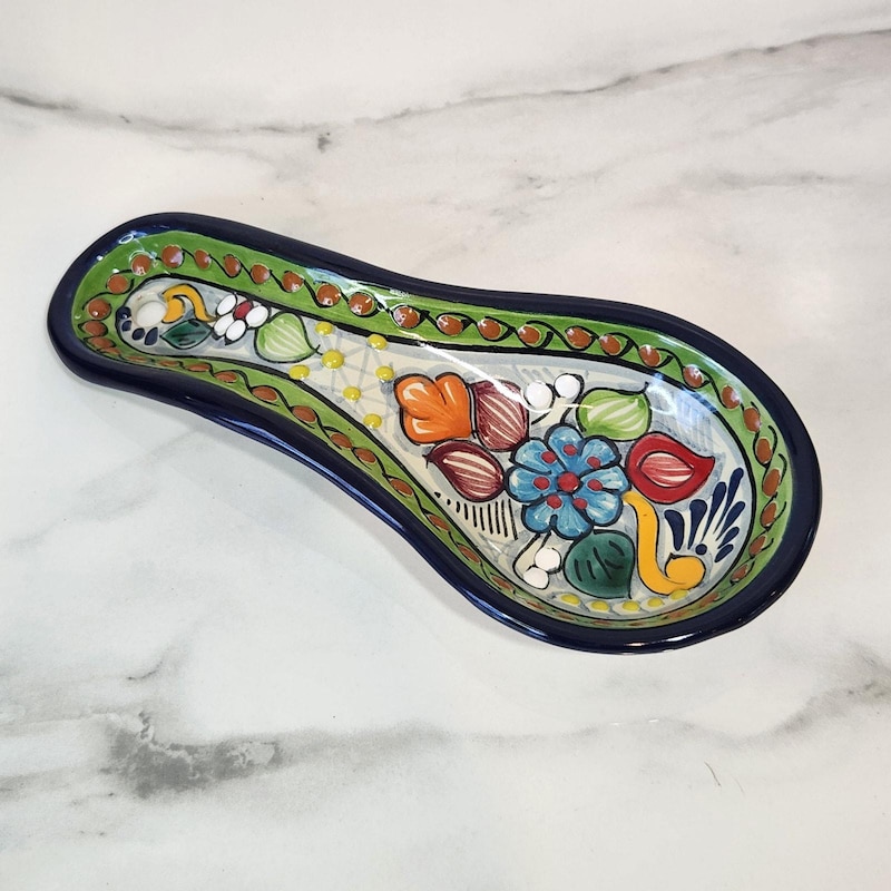 Talavera Spoon Rest - Etsy