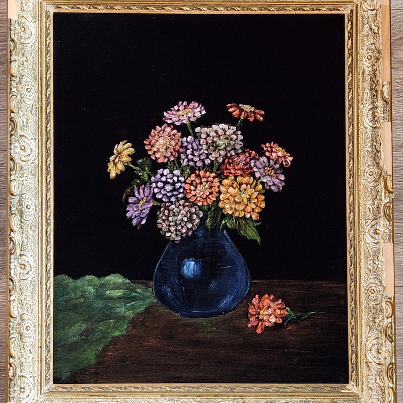 Black Velvet Painting - Etsy