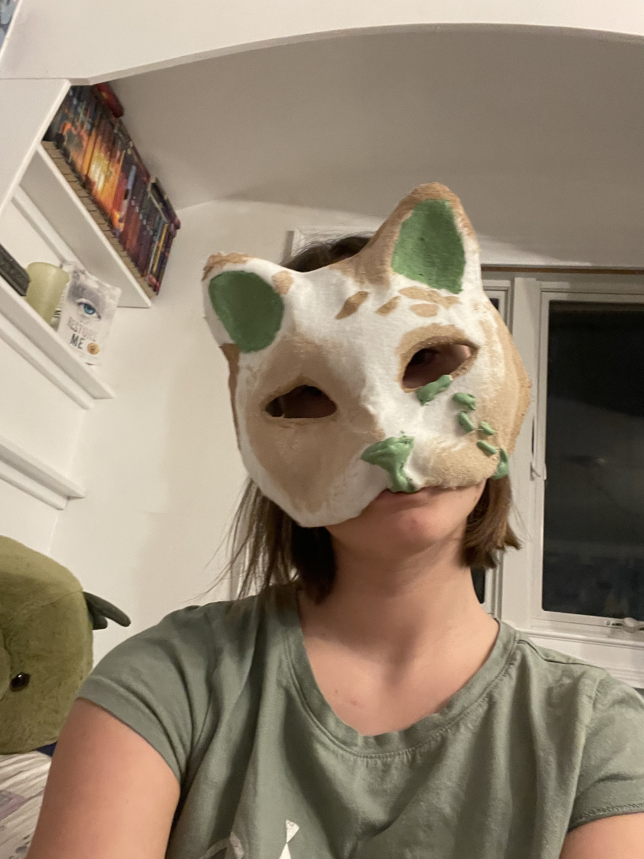 Moss Tears Therian/quadrobist Mask - Etsy