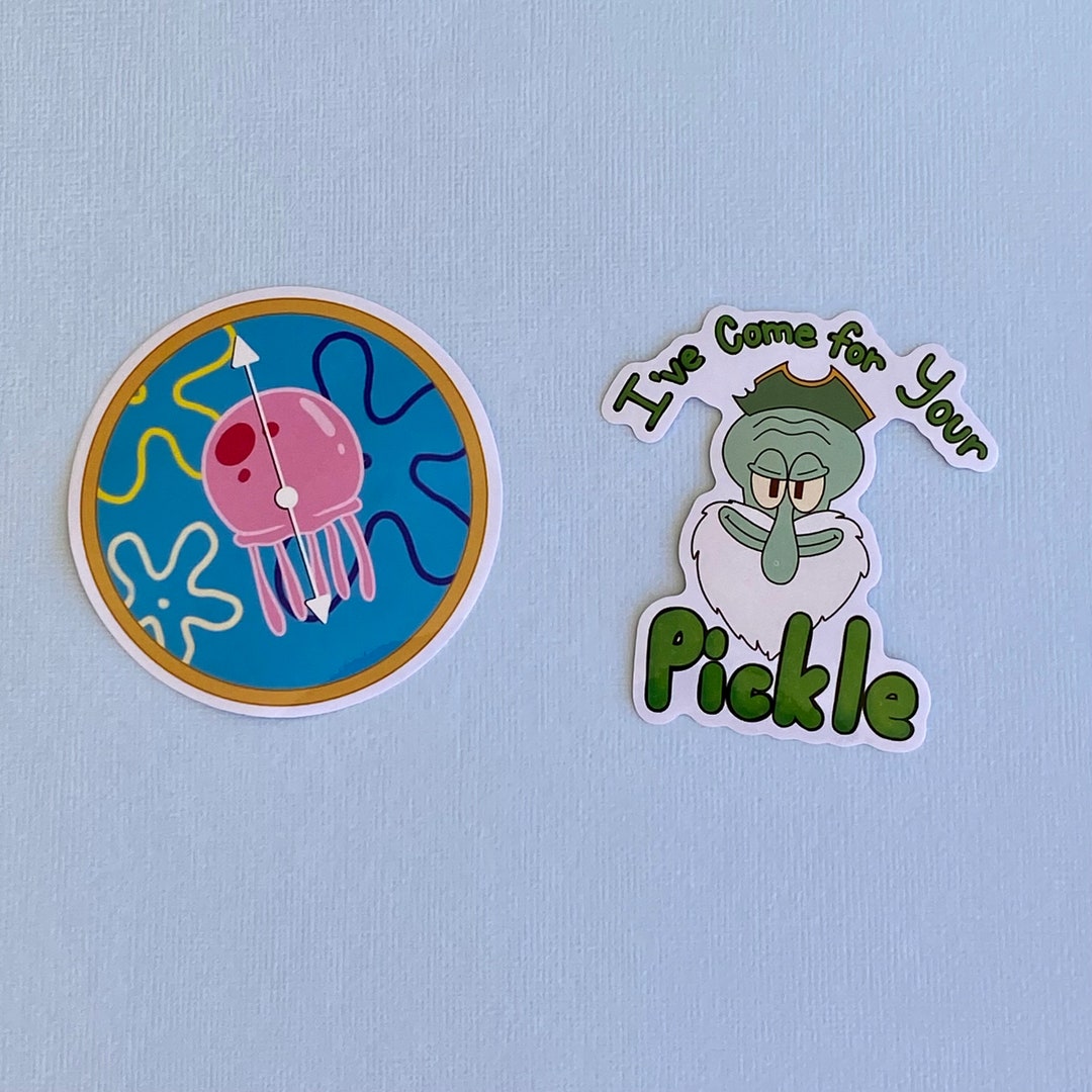 Ocean Bottom Stickers - Etsy