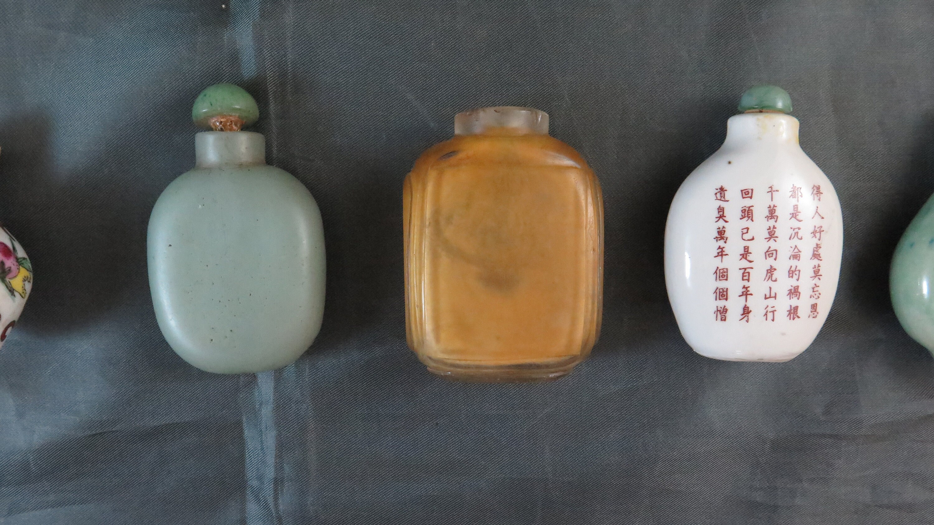Snuff Bottles Collection 7 Chinese Snuff Bottles Ceramic Antique Hand ...