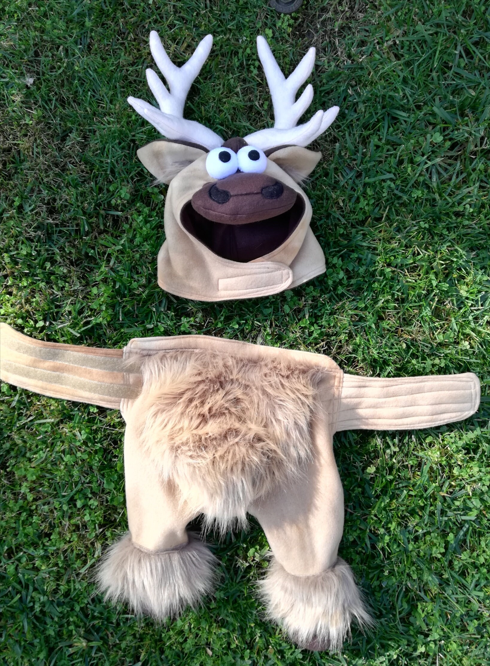 RUPERT the REINDEER "front Standing" Dog Costume by TKCCOZYPAWZ - Etsy