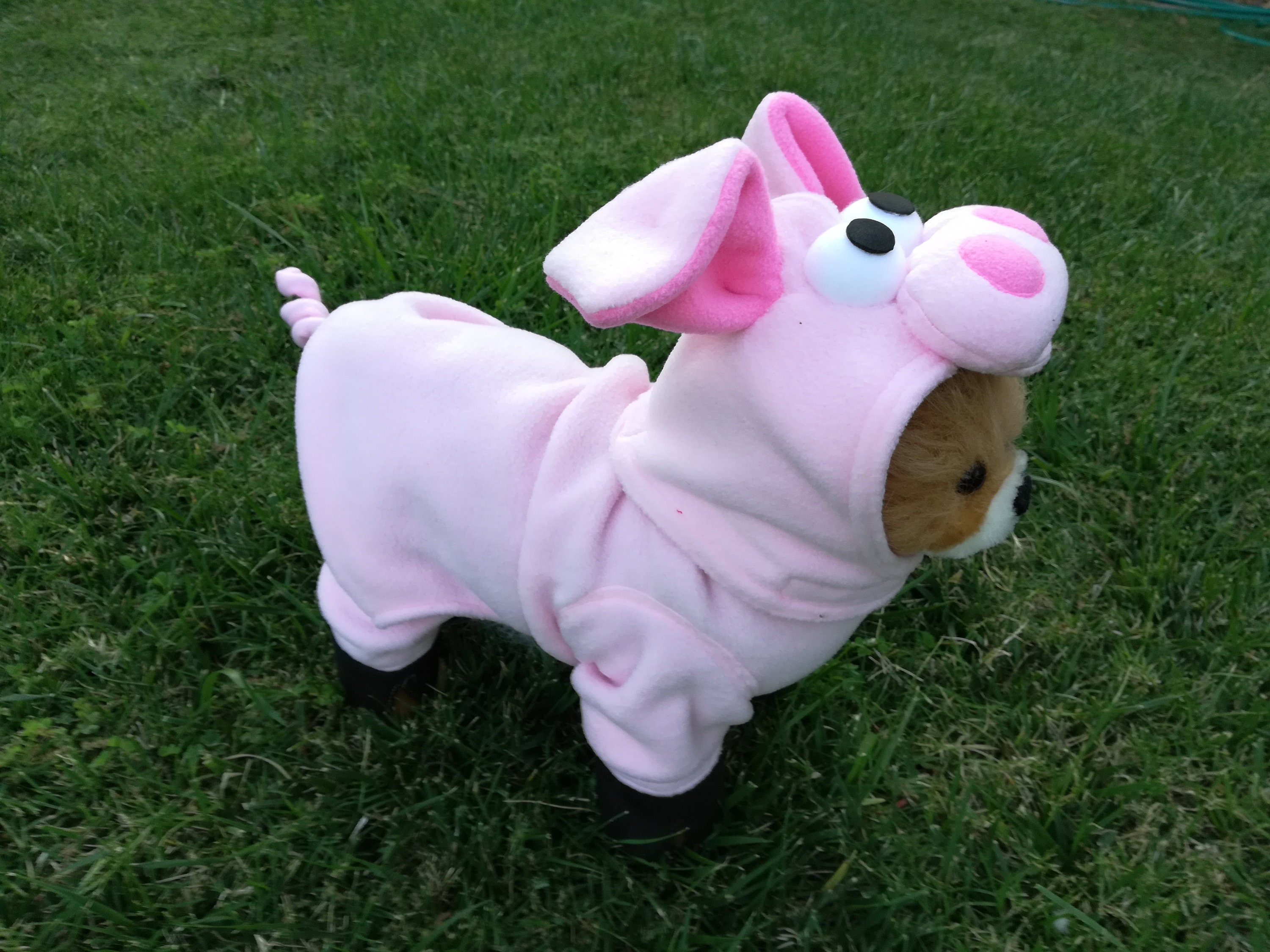 4 Legged "pink Piggy" Pajammies for Small Dogs and Cats by Cozy Pawz - Etsy