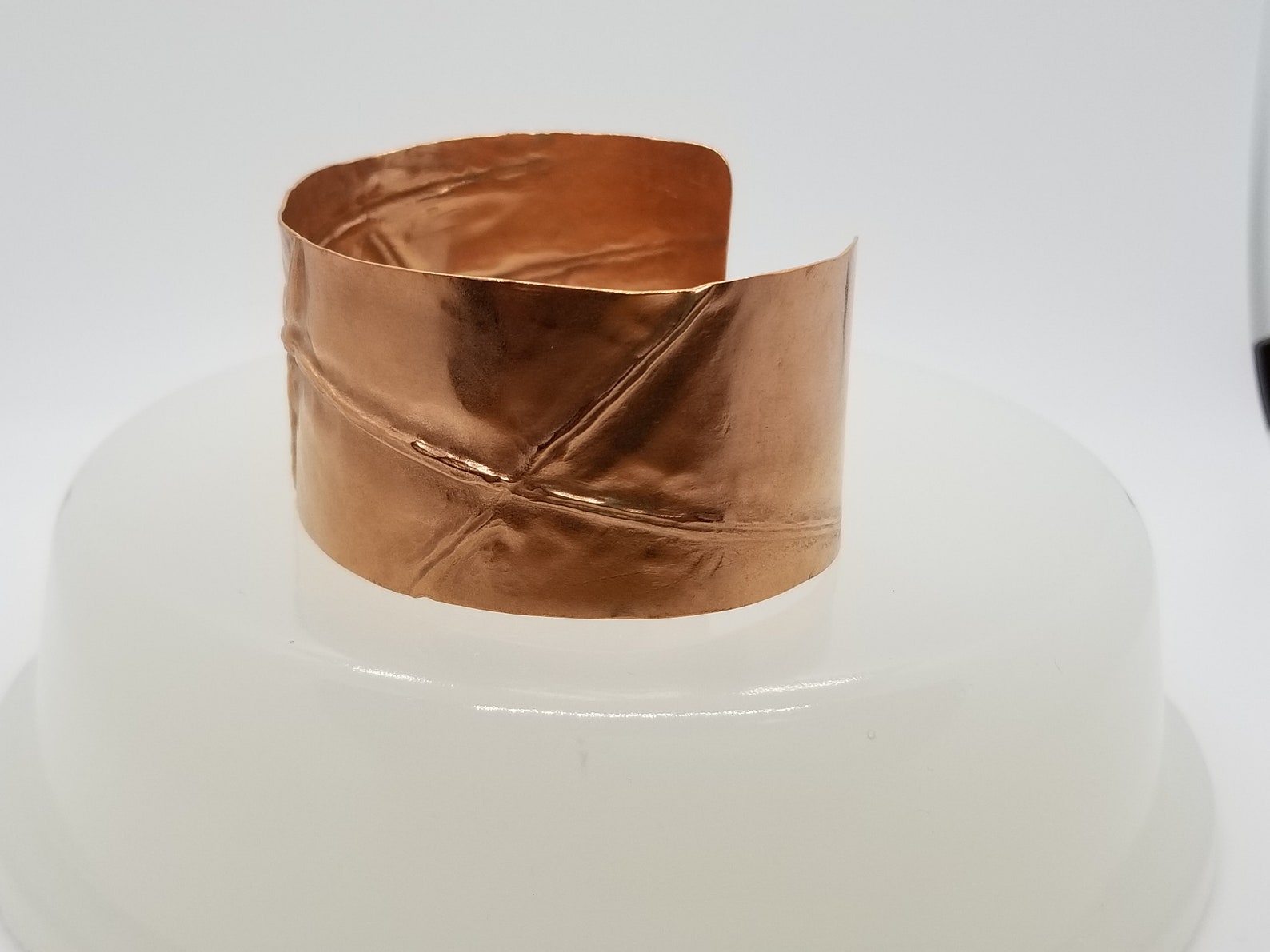 5 Fold Form Folded Copper Cuff - Etsy