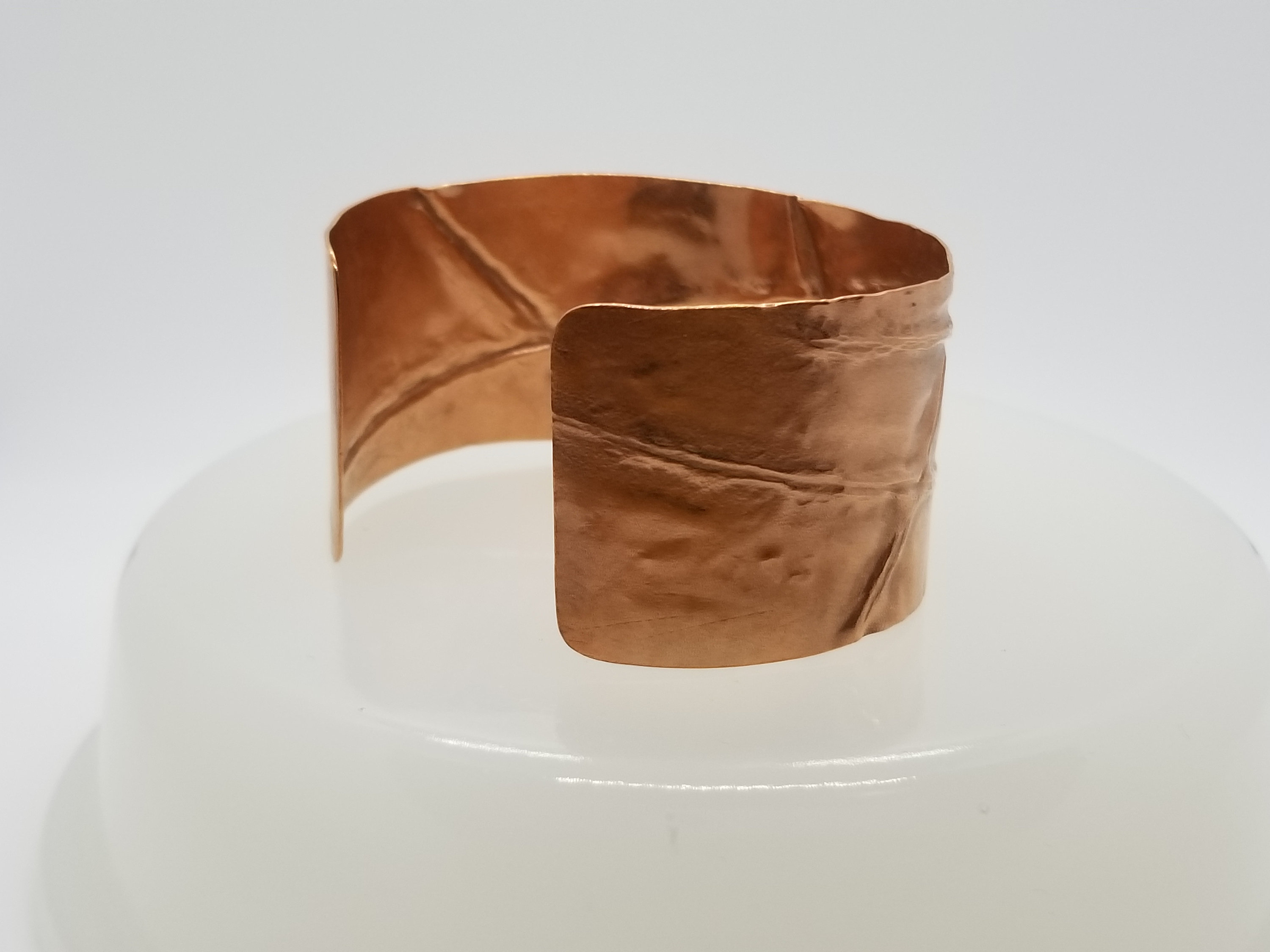 5 Fold Form Folded Copper Cuff - Etsy