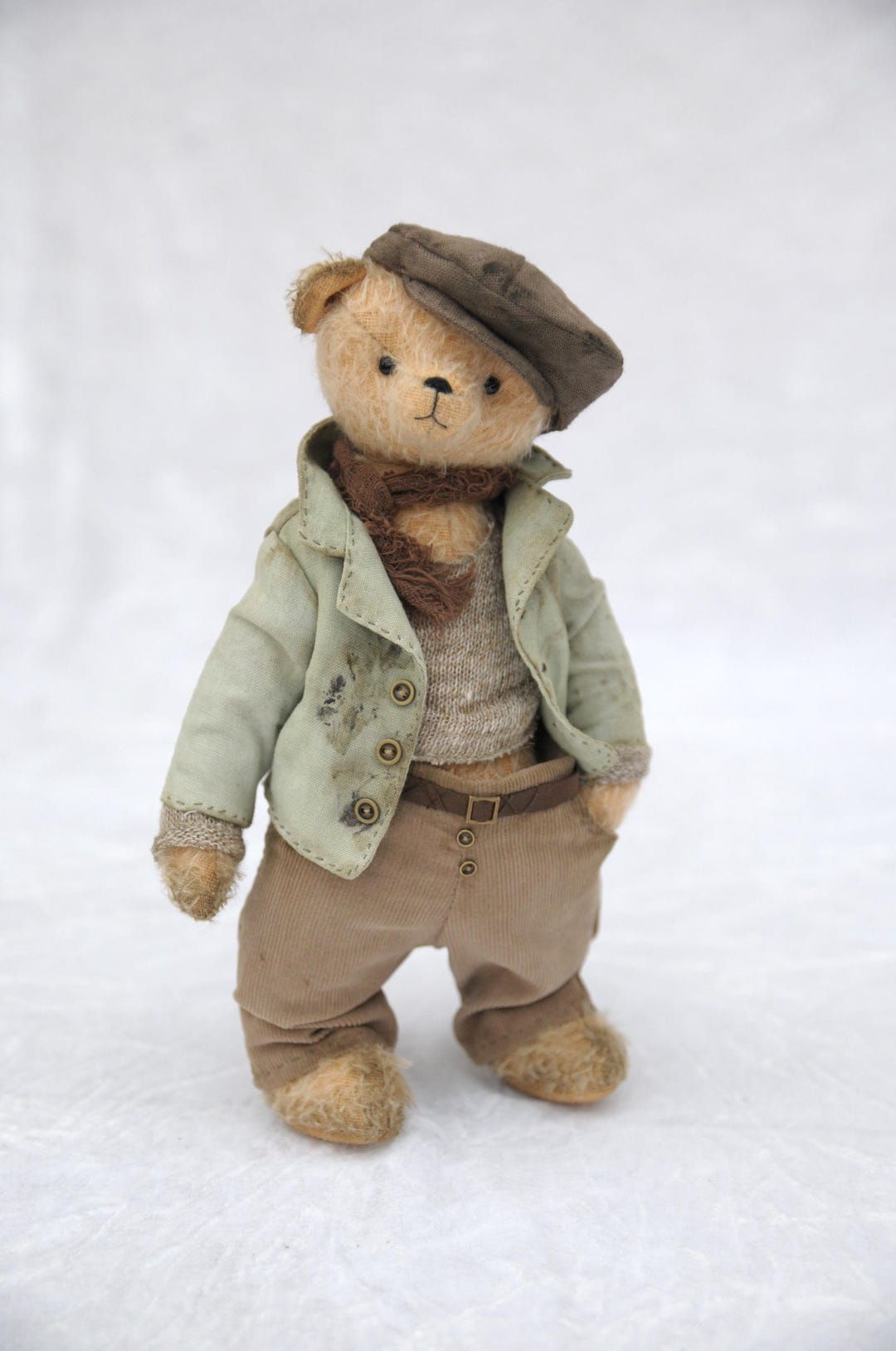 Teddy Bear, Designer Bear Collection, Unique Piece, Handmade, Vintage ...