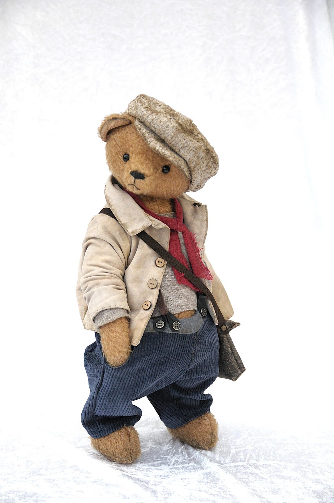 Teddy Bear, Designer Bear Collection, Unique Handmade Piece, Vintage ...