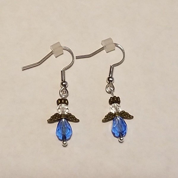 Angel Earrings - Etsy