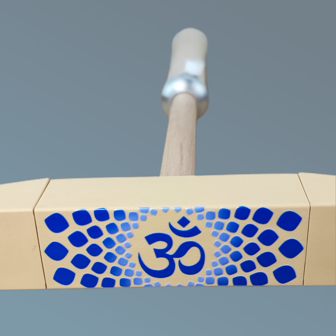 Wooden Meditation OM Board - Adjustable Height Armrest Board for ...