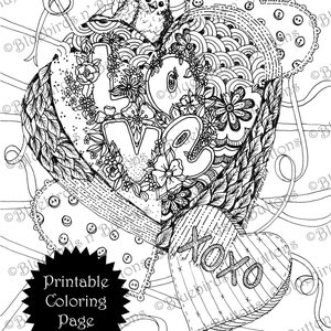 adult coloring pages for february