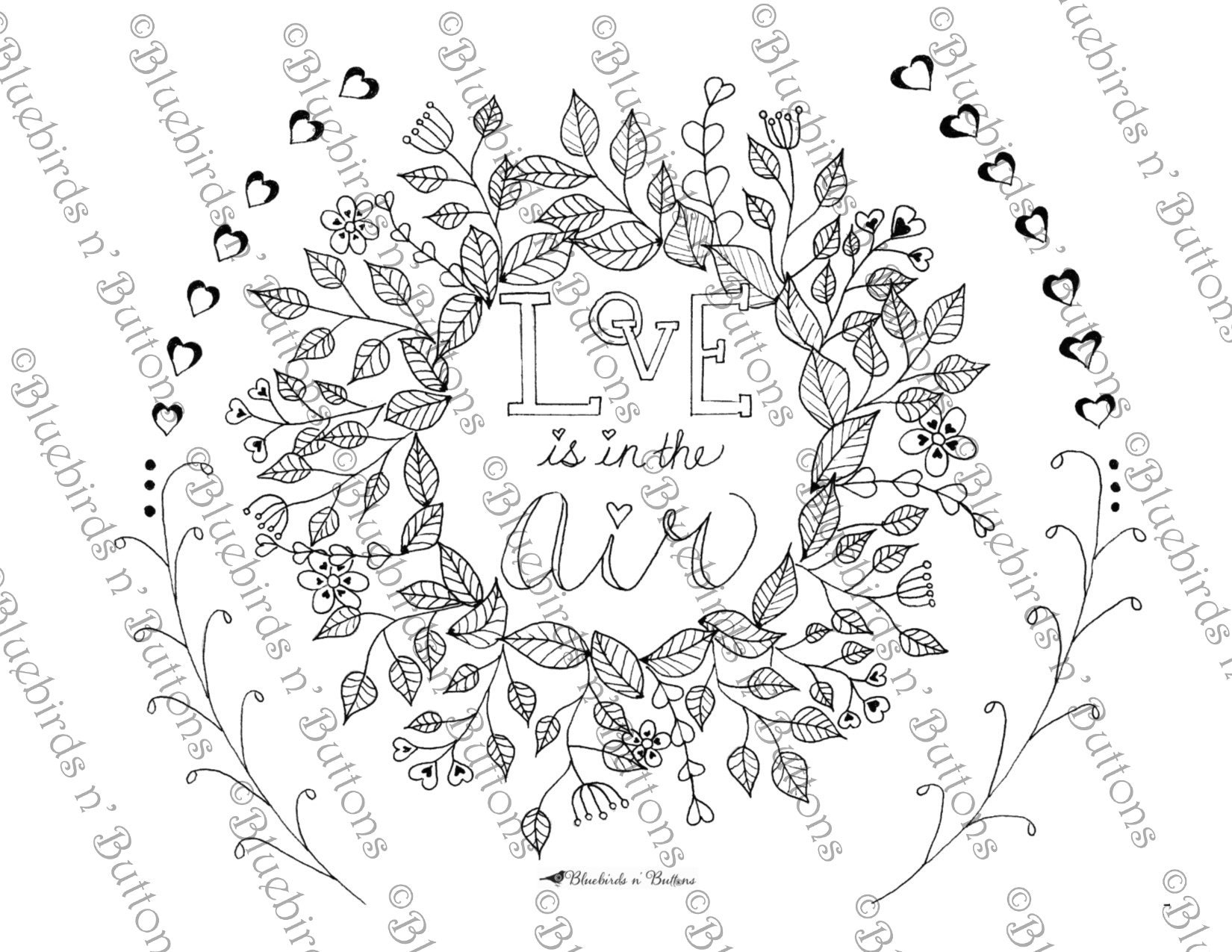 Printable Color Your Own Note Cards With Matching Envelope - Etsy