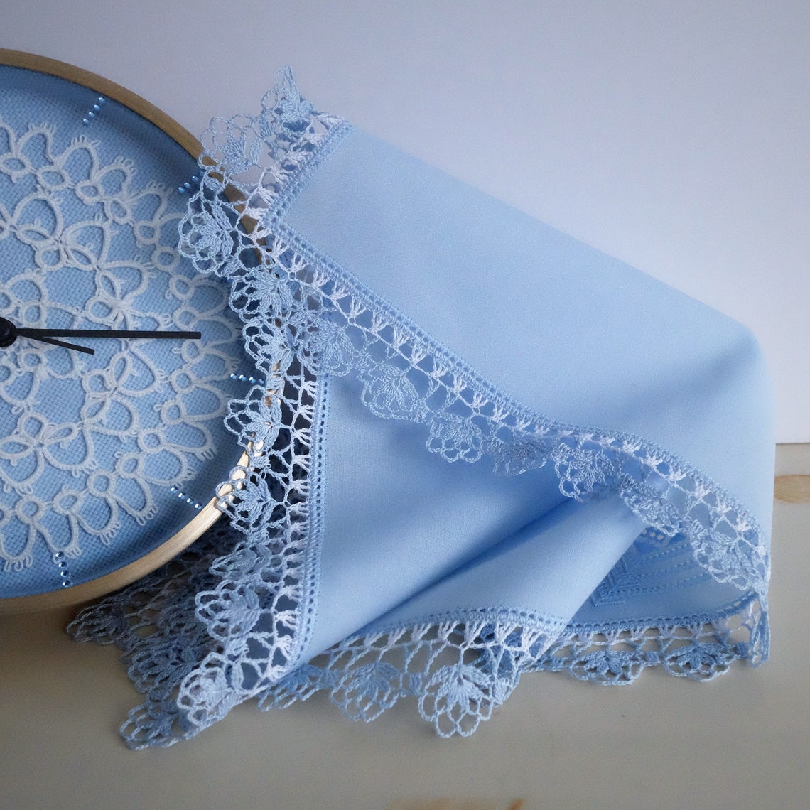 Vintage Roses Lady Handkerchiefs. - Etsy