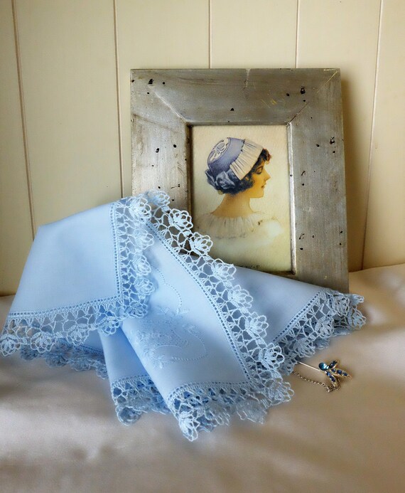 Vintage Roses Lady Handkerchiefs. | Etsy