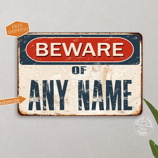 Beware of Dog Sign - Etsy